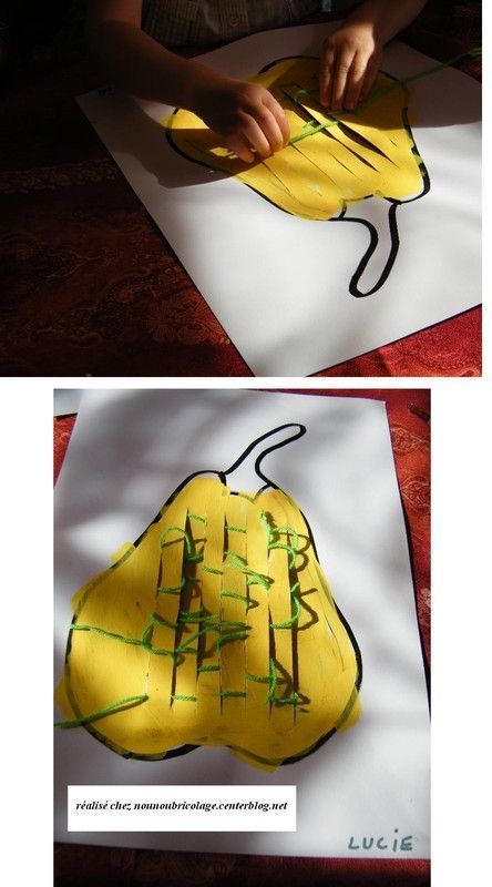 bricolage les fruits