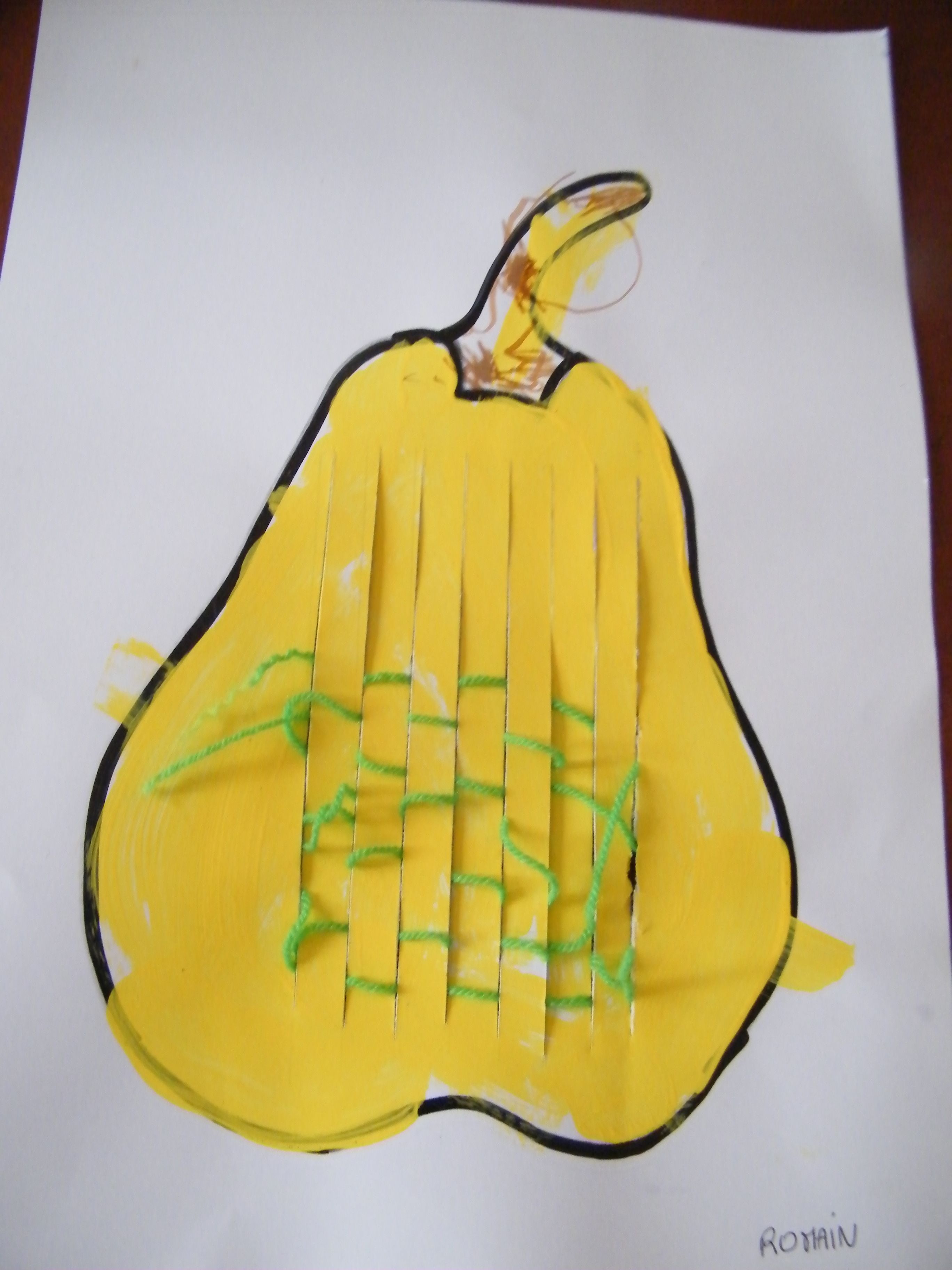 bricolage les fruits